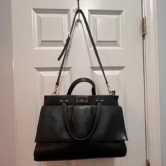 kate spade | Bags | Kate Spade Black Carena Kay Street Crossbody ...